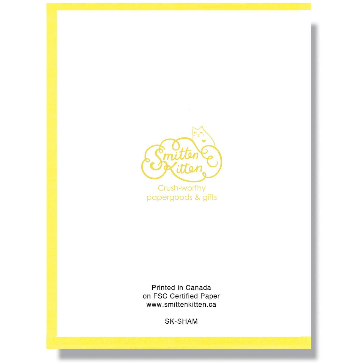 Happy Single Shaming Day Card | Two Words One Finger