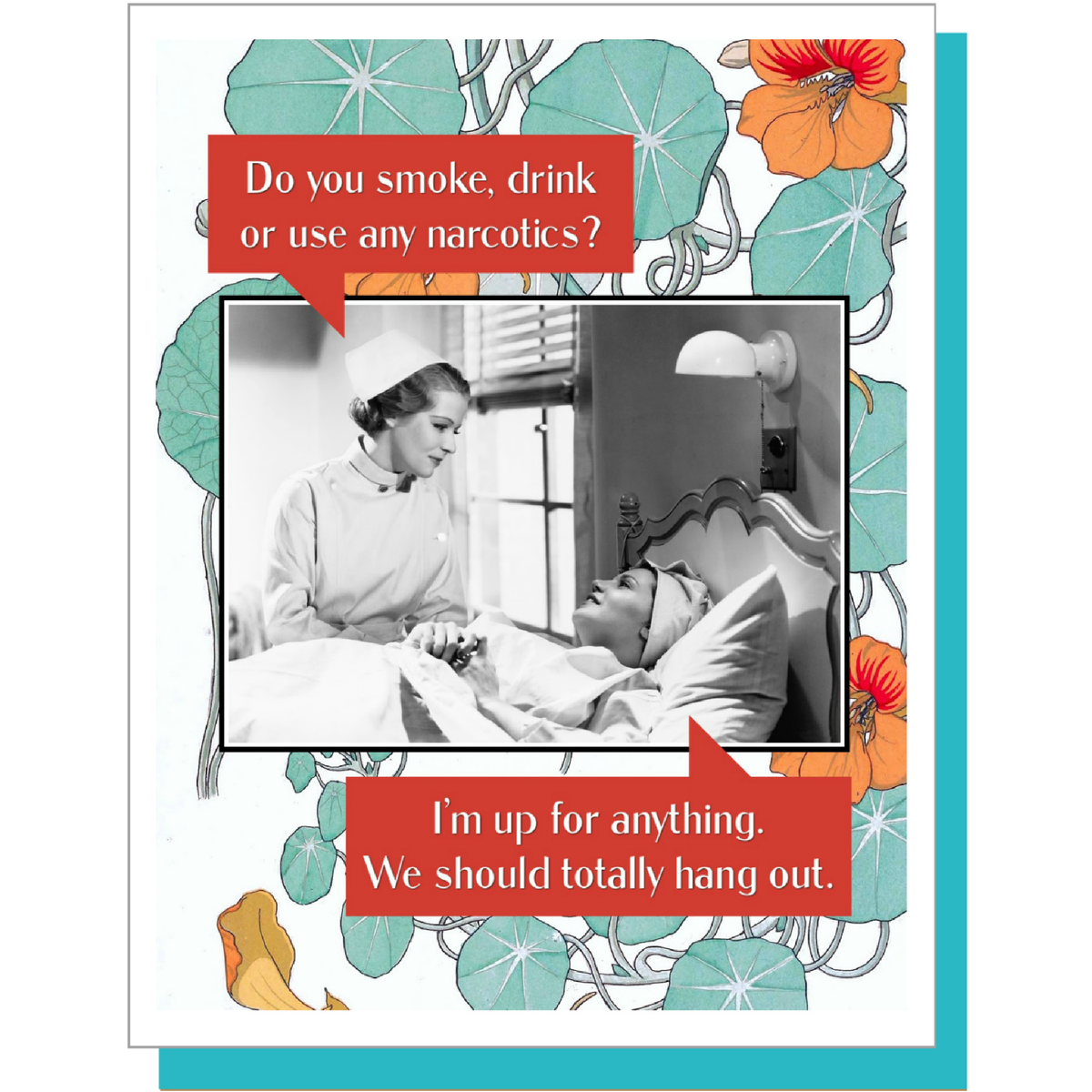 We Should Hang Out Card | Two Words One Finger