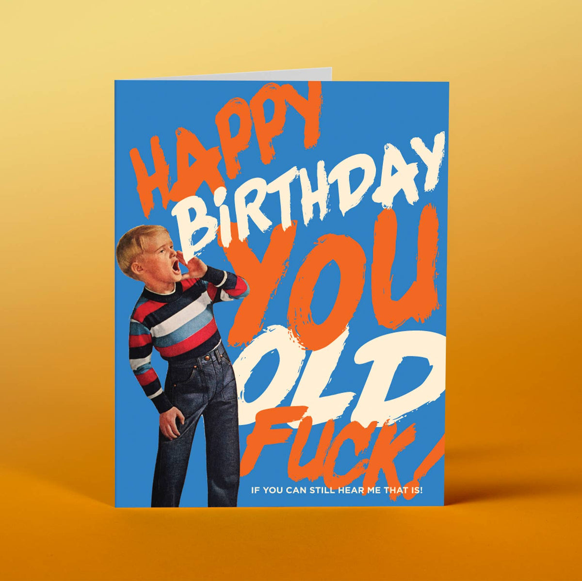KID SCREAM Card | Two Words One Finger