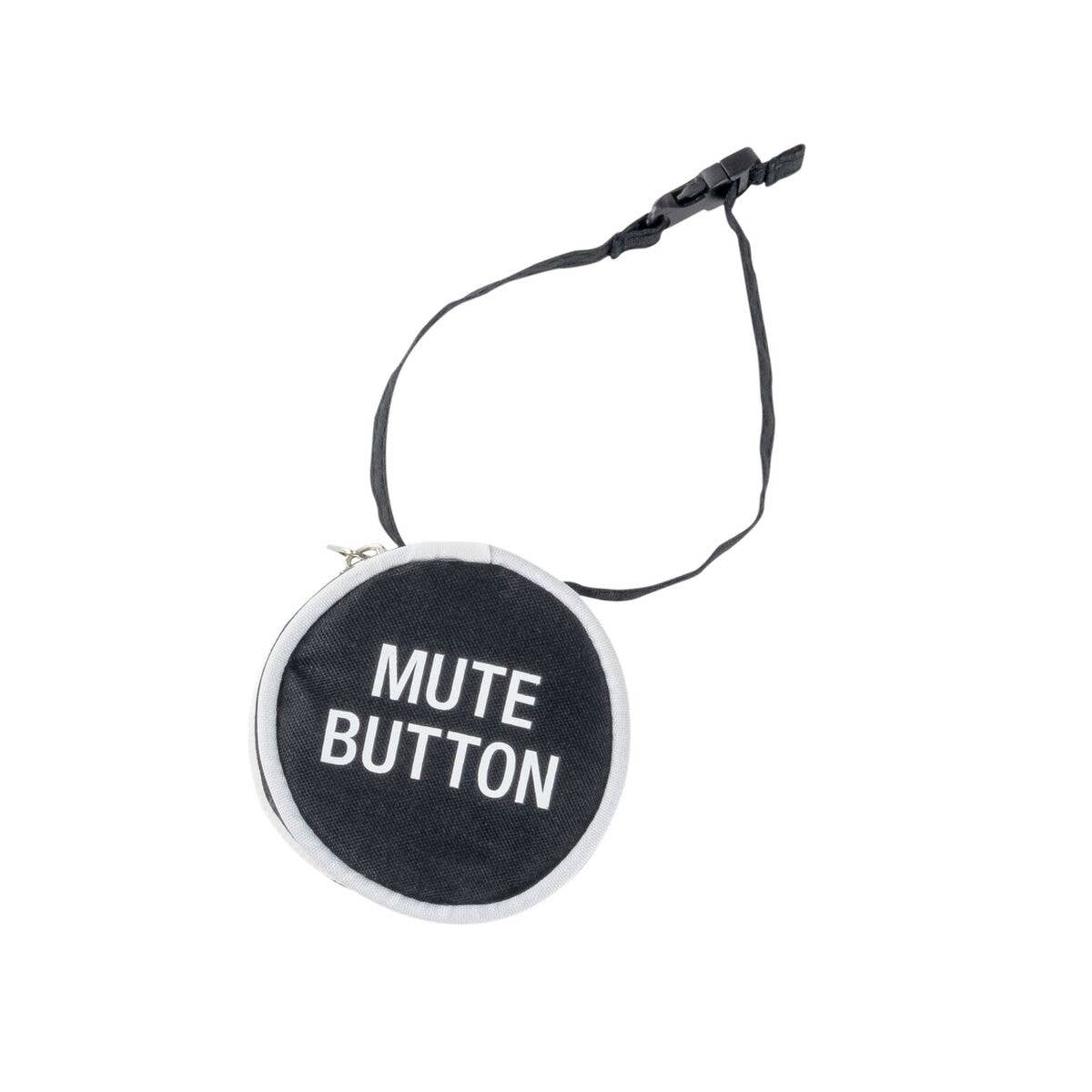 Mute Button Pacifier Case | Two Words One Finger
